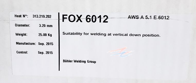 Electrodo 6012 | MERIAN Ferretería Industrial
